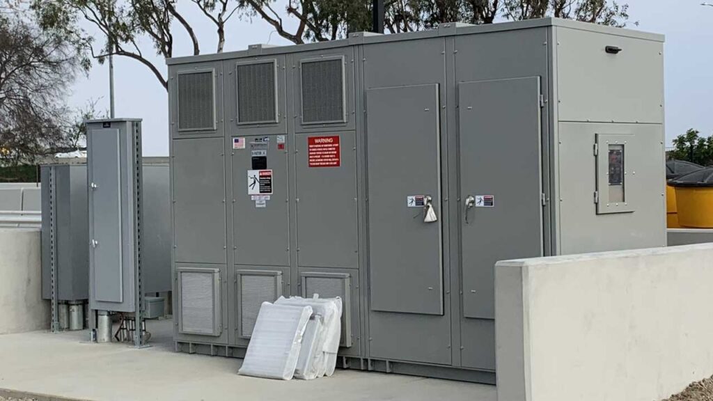Electric Car Vehicle Charging Station Transformer